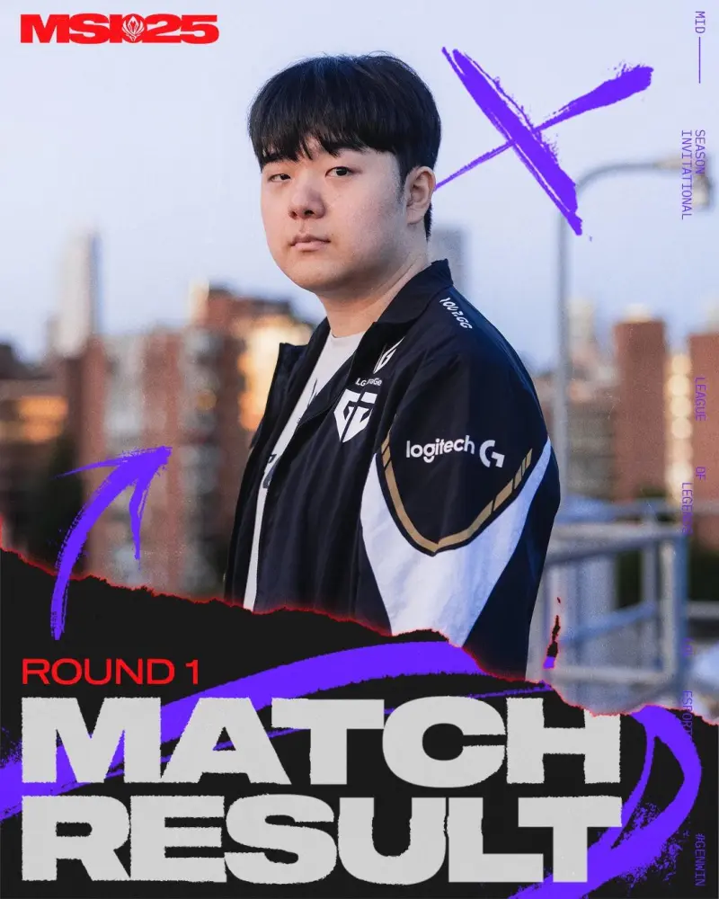 [情报站]LCK官方：一号种子拿下首胜👏GEN战队正朝卫冕MSI目标迈进-英雄联盟丨LPL-虎扑社区